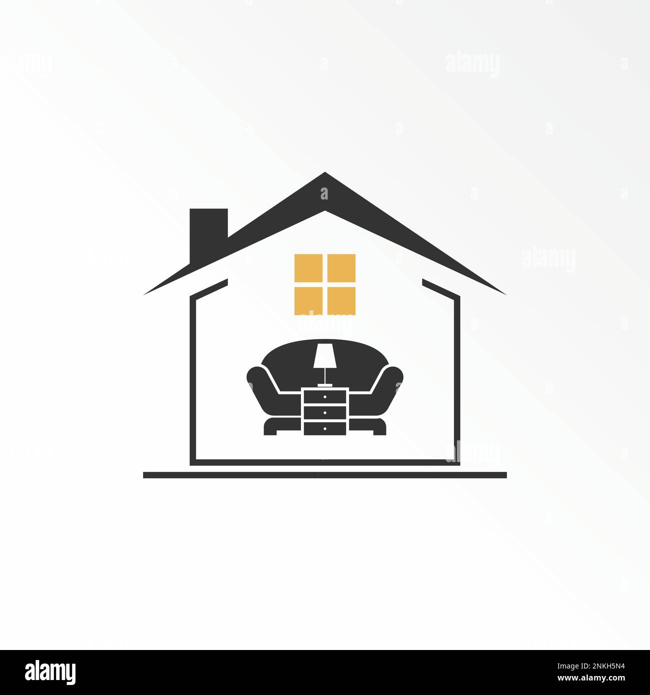 The sofa stock Stock Vector Images - Alamy