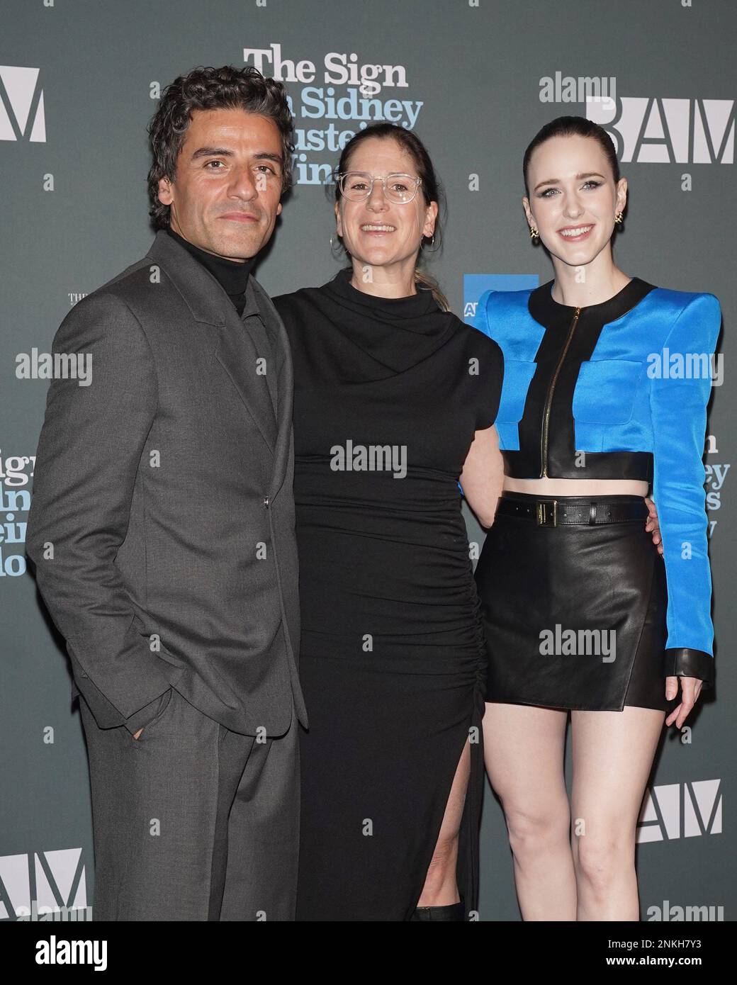 Brooklyn, NY, USA. 23rd Feb, 2023. Oscar Isaac, Anne Kauffman, Rachel ...