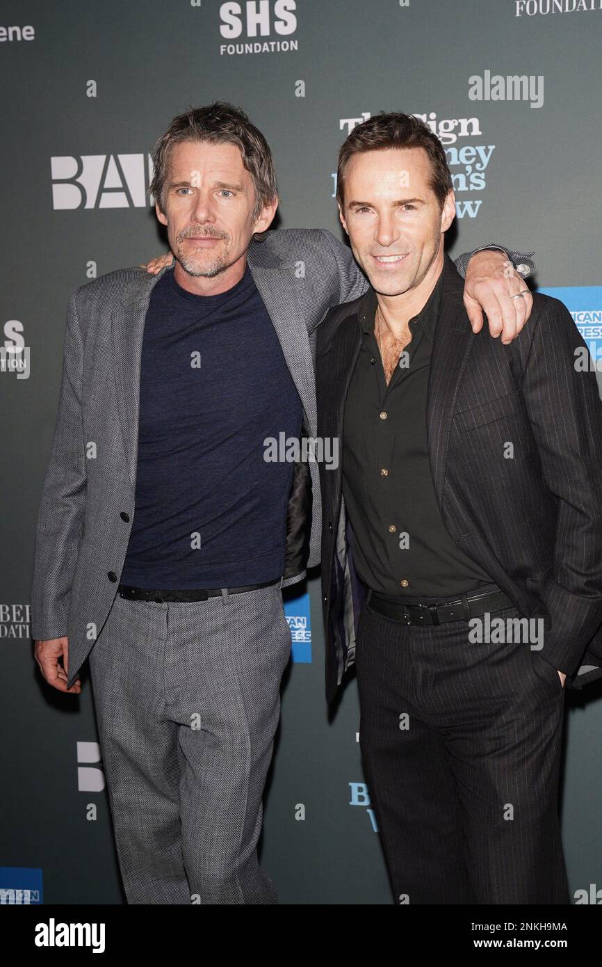 Brooklyn, NY, USA. 23rd Feb, 2023. Ethan Hawke, Alessandro Nivola in ...