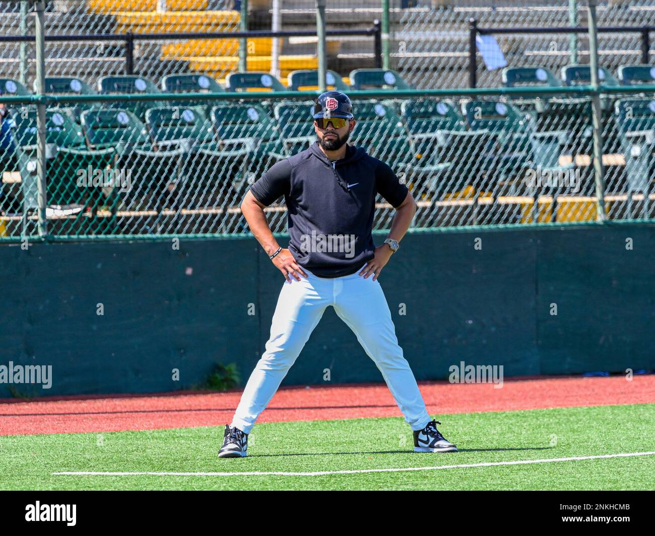 March 19, 2022 - Daytona Beach, FL, U.S: Bethune Cookman Assistant ...