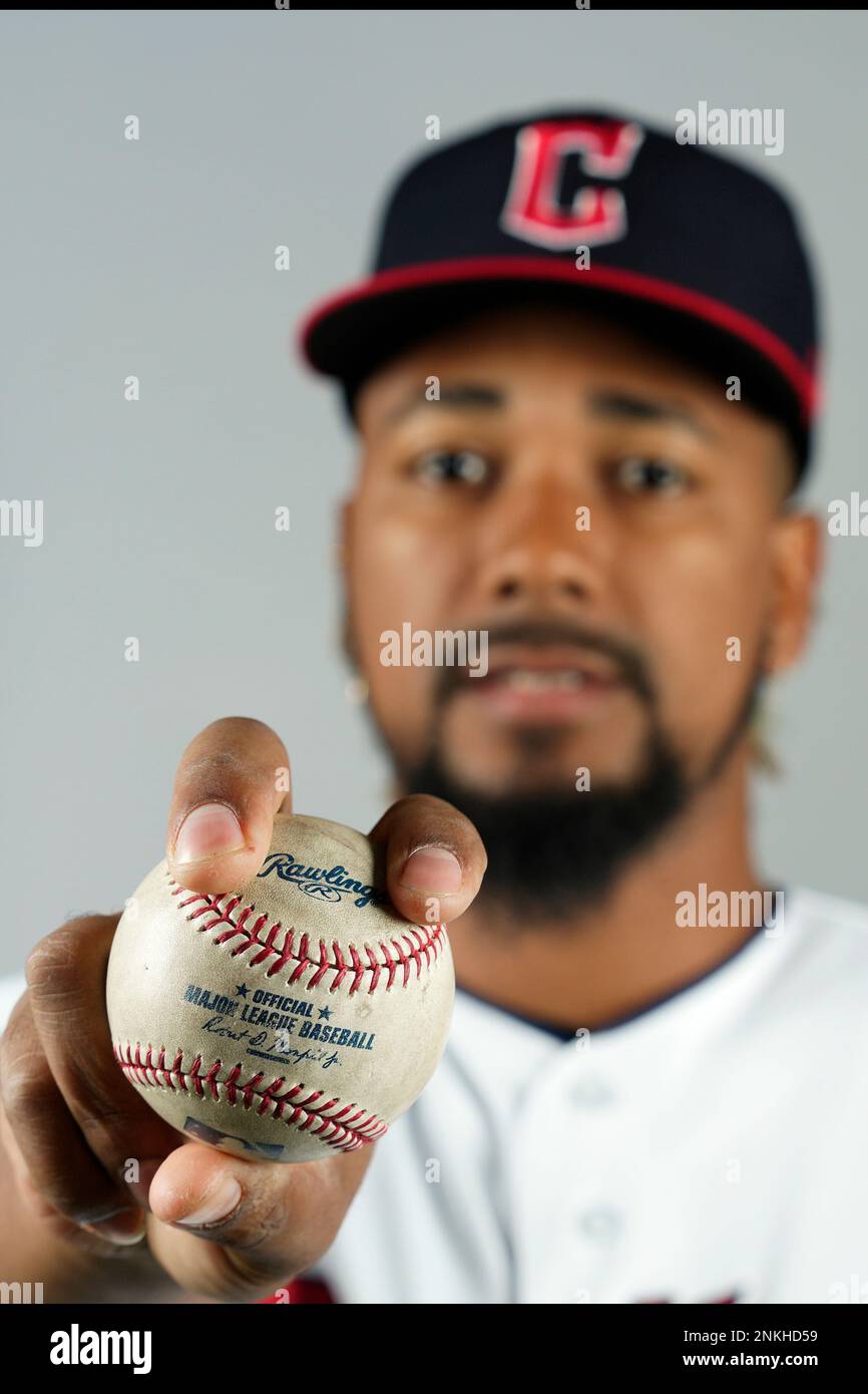 This is 2023 photo of pitcher Emmanuel Clase of the Cleveland Guardians ...