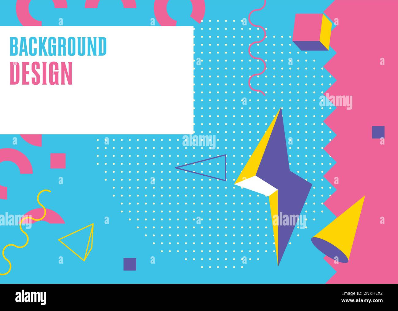 Minimal geometric poster design. Geometrical template for poster ...