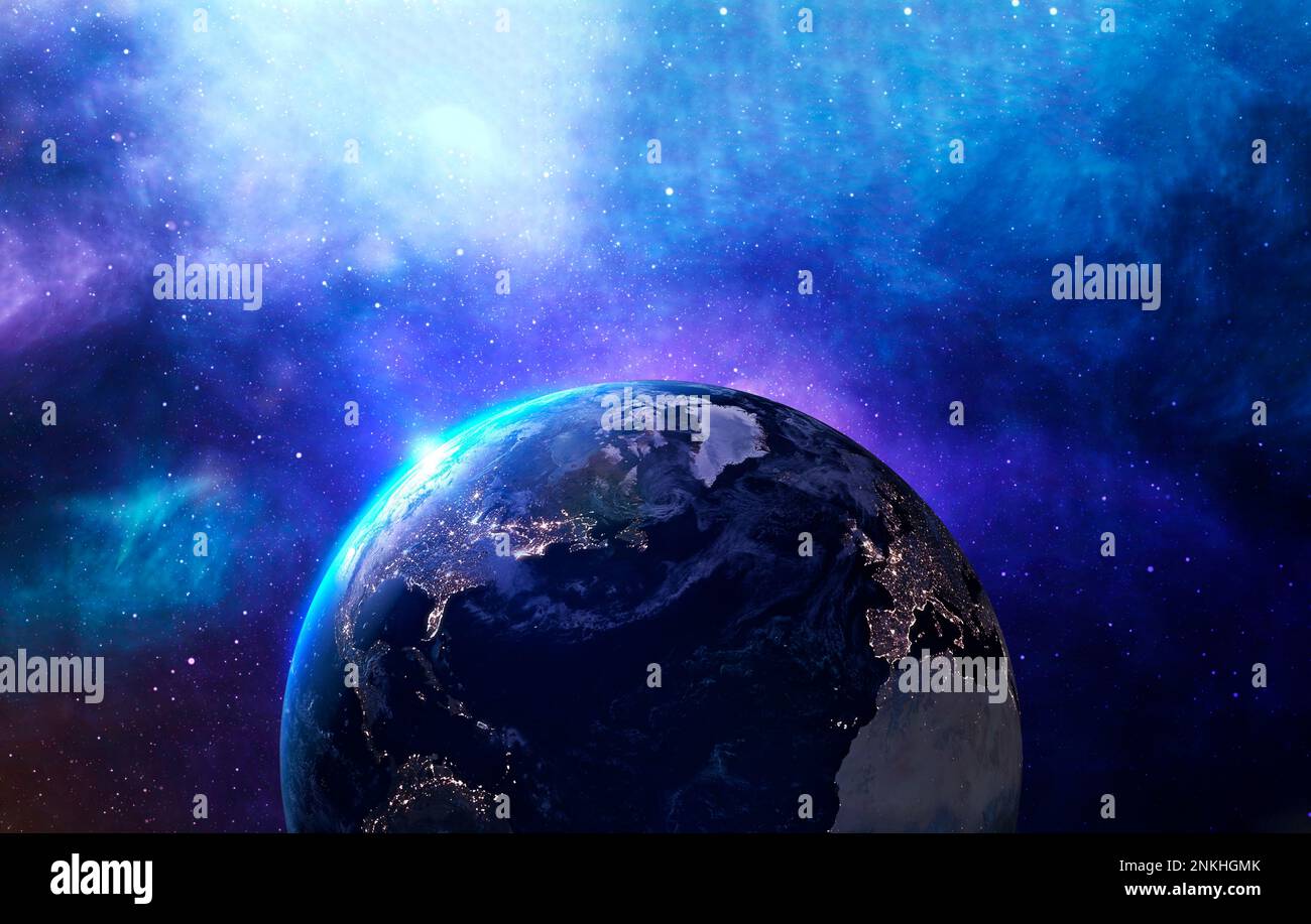Planet earth and space and floating hi-res stock photography and images ...