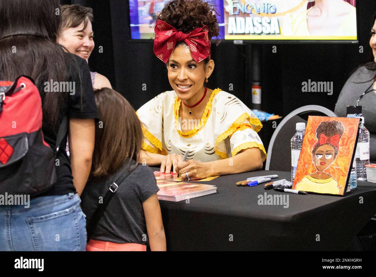 Adassa, singer and character voice for Dolores in Disney's "Encanto ...