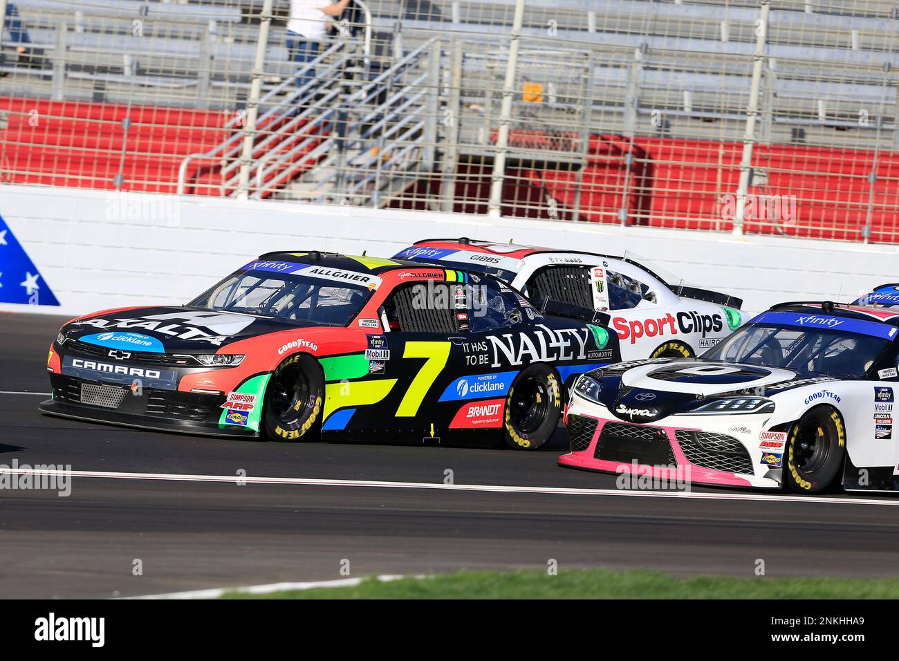 HAMPTON, GA - MARCH 19: Justin Allgaier (#7 JR Motorsports Axalta ...