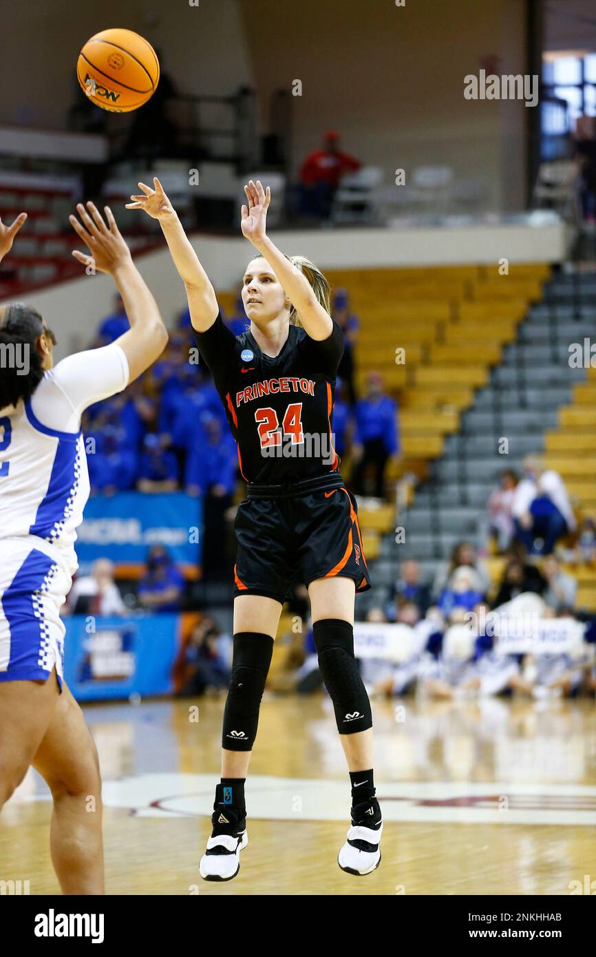 BLOOMINGTON, IN - MARCH 19: Princeton Tigers guard Julia Cunningham (24 ...