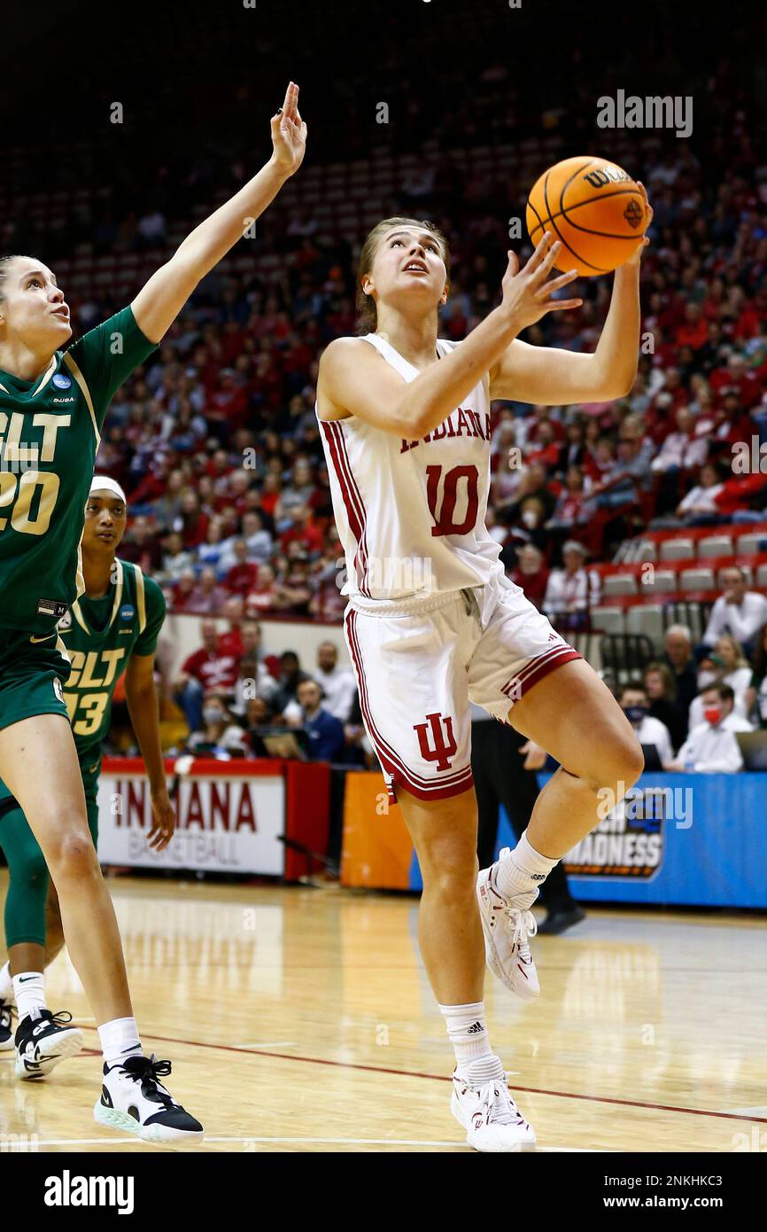 BLOOMINGTON, IN - MARCH 19: Indiana Hoosiers forward Aleksa Gulbe (10 ...