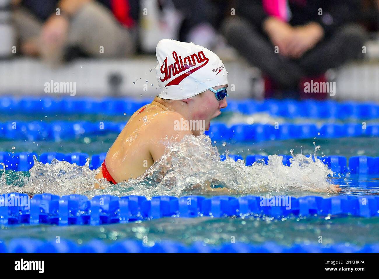 ATLANTA, GA - MARCH 19: Indiana swimmer Brearna Crawford swims the 200 ...