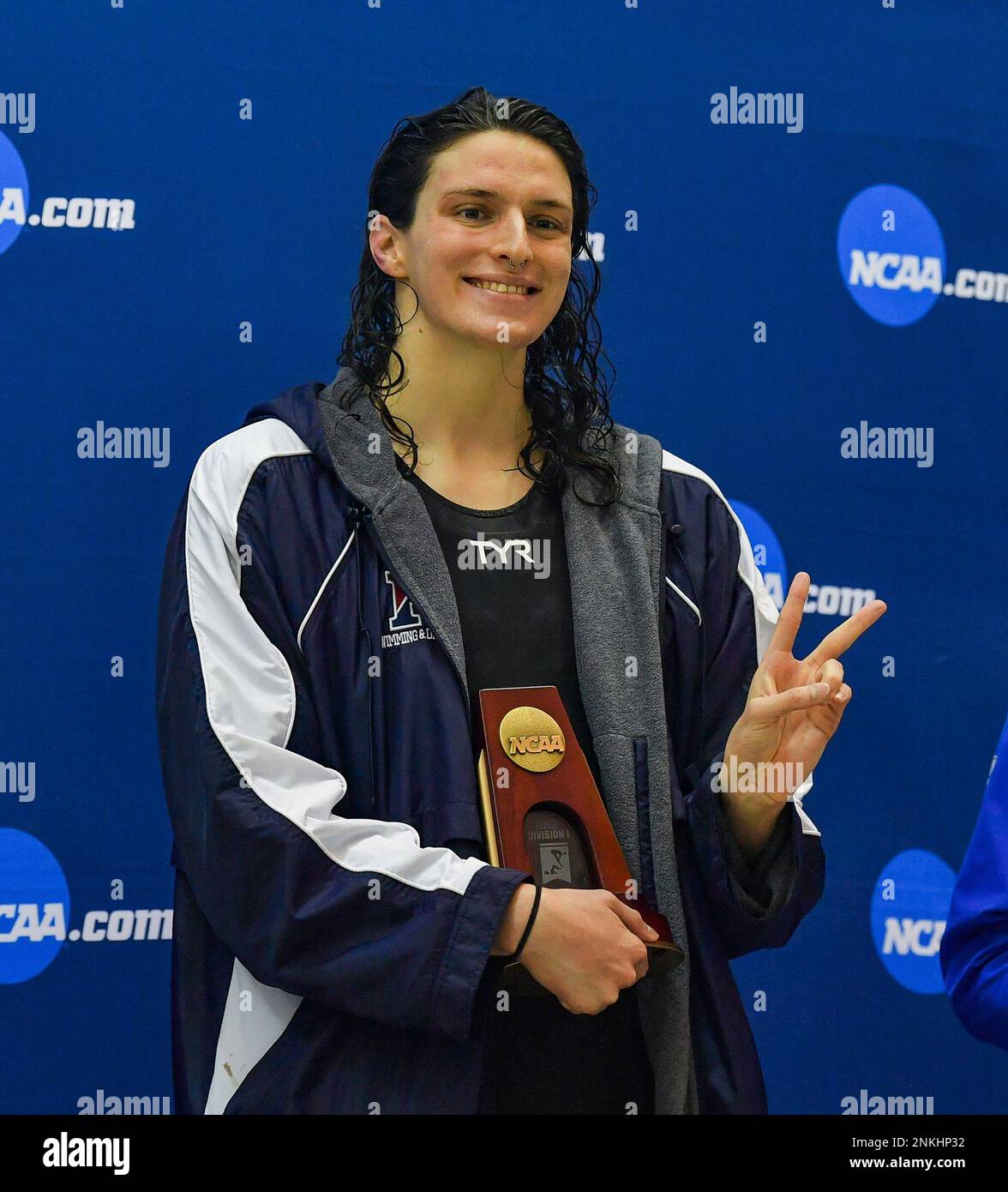 ATLANTA, GA - MARCH 18: University of Pennsylvania swimmer Lia Thomas ...