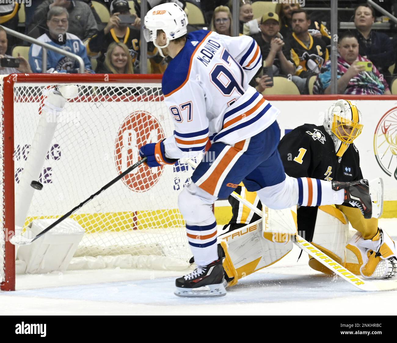 Pittsburgh, United States. 23rd Feb, 2023. Edmonton Oilers center ...
