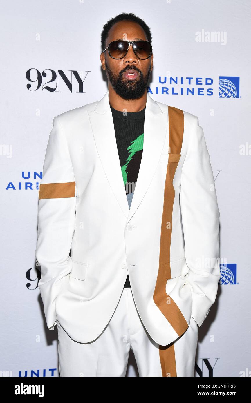 New York, USA. 23rd Feb, 2023. RZA attends the screening of ‘Wu-Tang ...