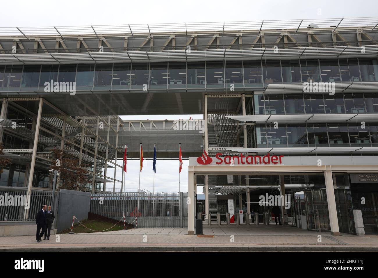 Santander headquarters building, where the award ceremony for the 5th ...