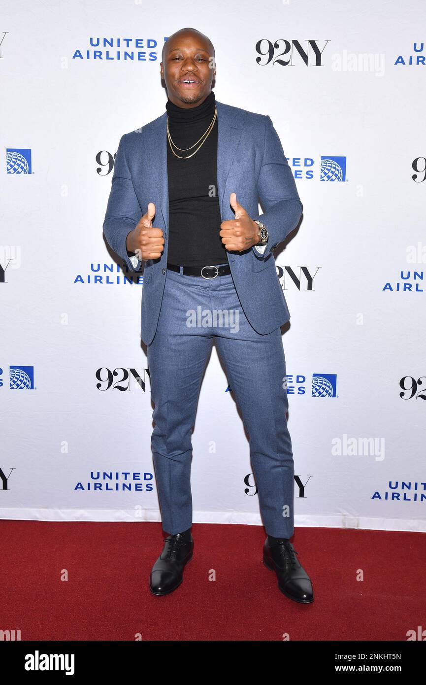 New York, USA. 23rd Feb, 2023. Marcus Callender attends the screening ...