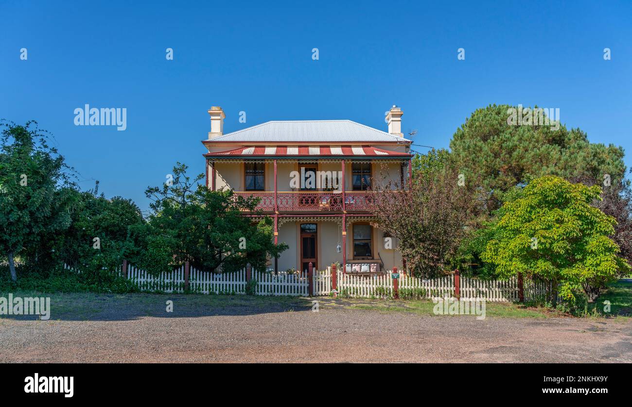 The old Station Masters house at Uralla, built in 1882 , new south ...