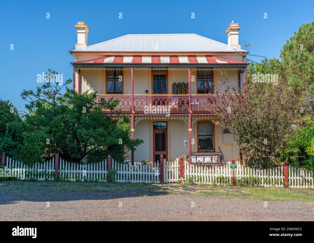 The old Station Masters house at Uralla, built in 1882 , new south ...