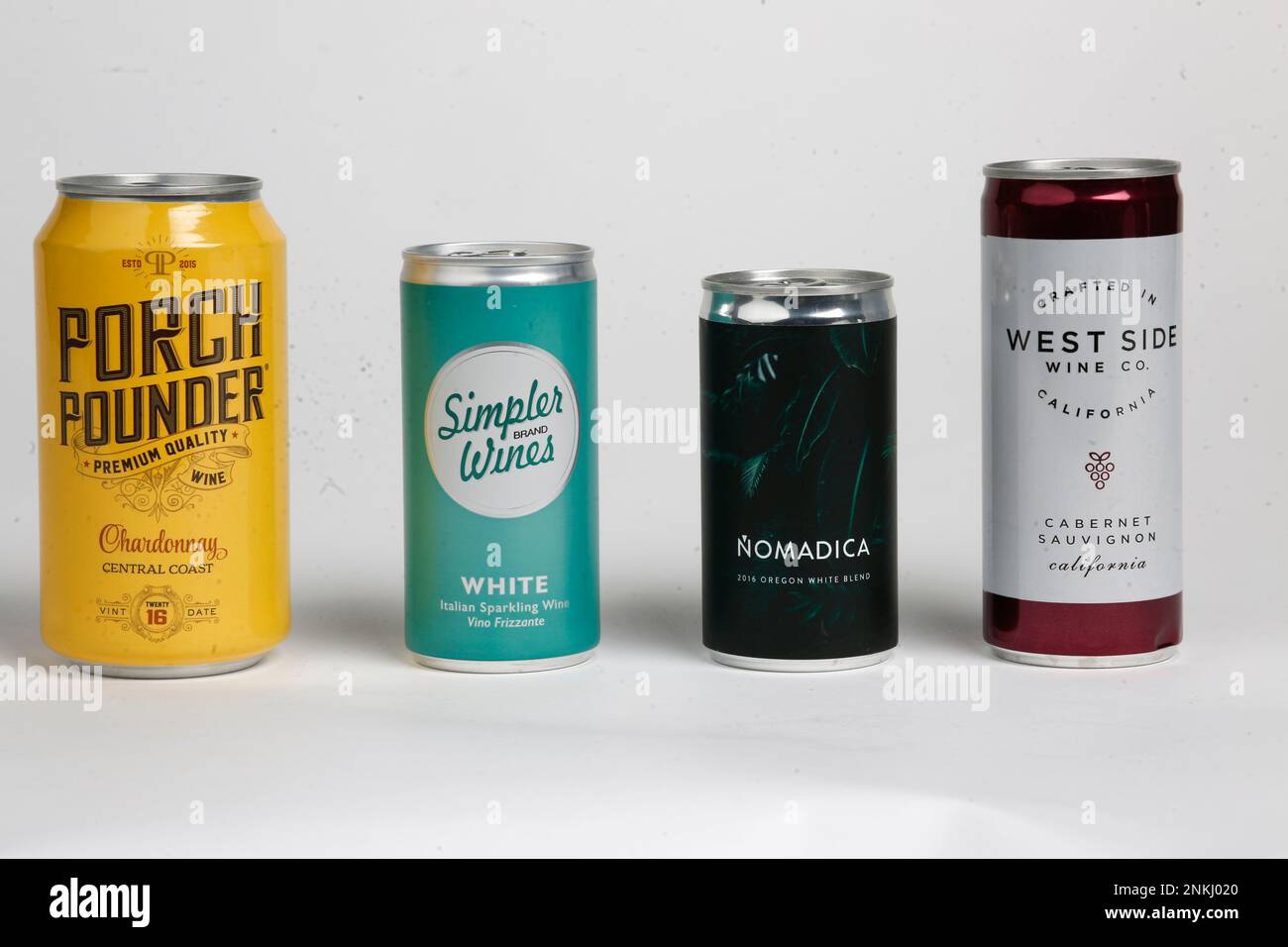 Wines in a can, as seen on Tuesday, Jan. 16, 2018 in San Francisco ...