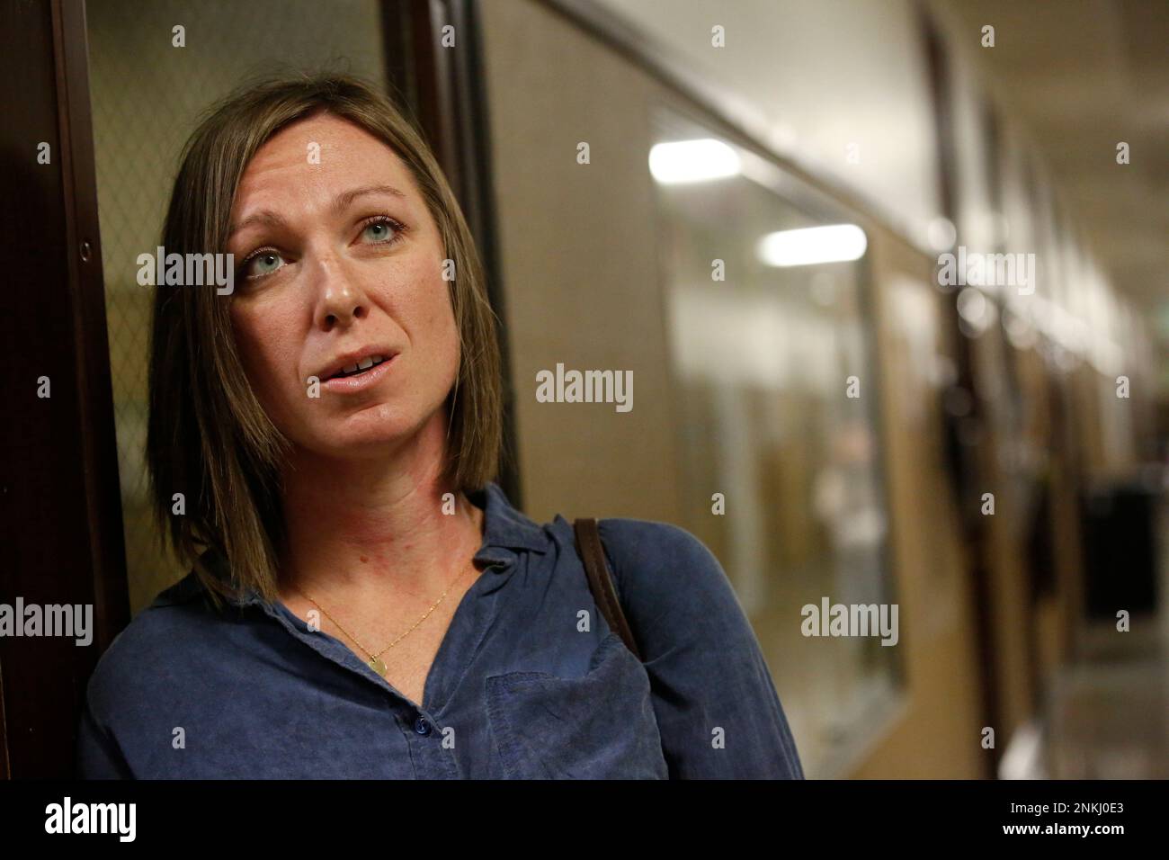Bre Overton, City College of San Francisco student, stands in the ...