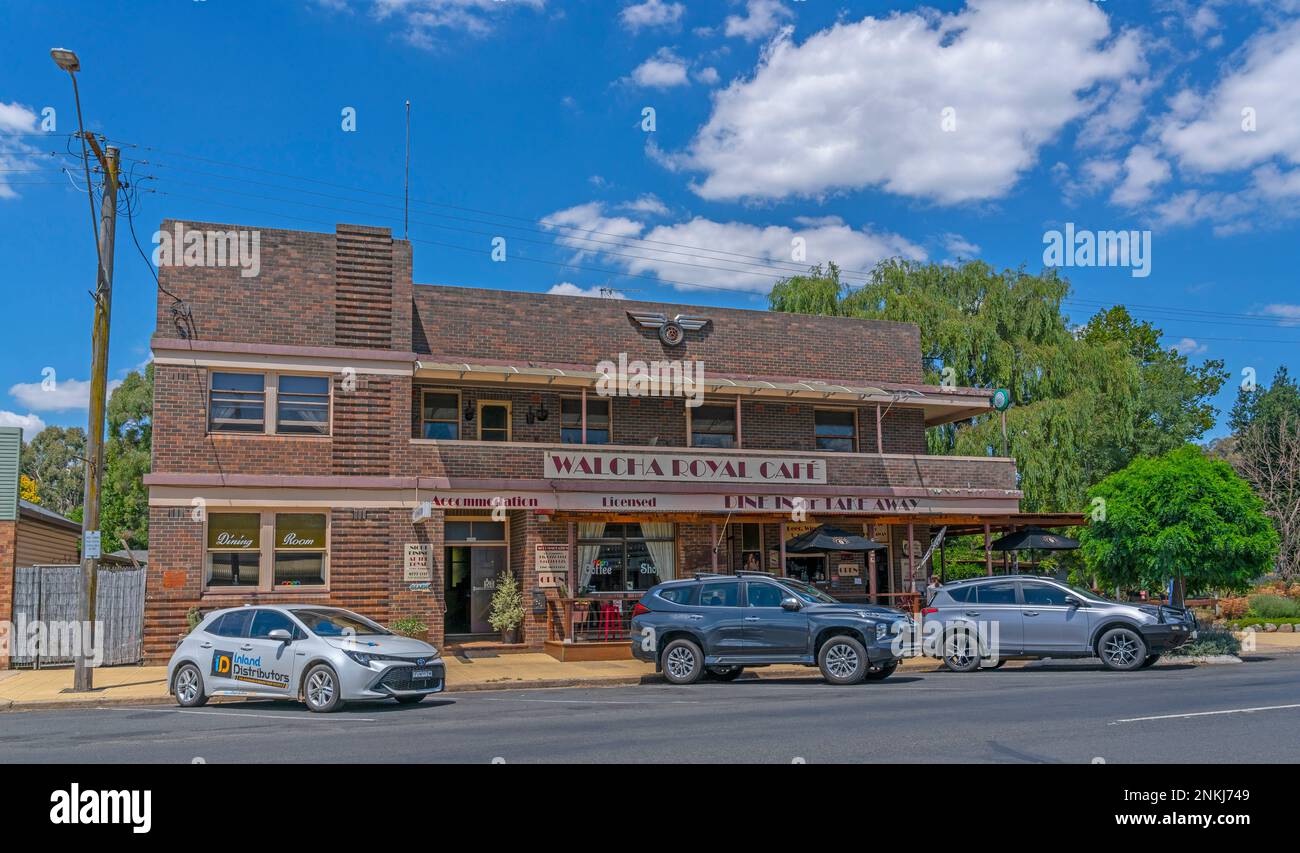 The Walcha Royal Cafe in Walcha, new south wales, australia Stock Photo ...