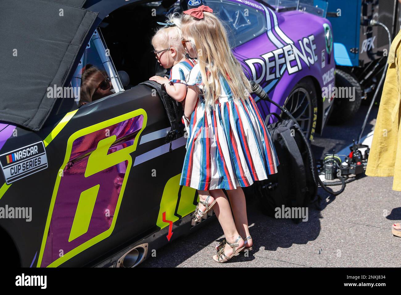 AVONDALE, AZ - MARCH 13: The family of Brad Keselowski, driver of the ...