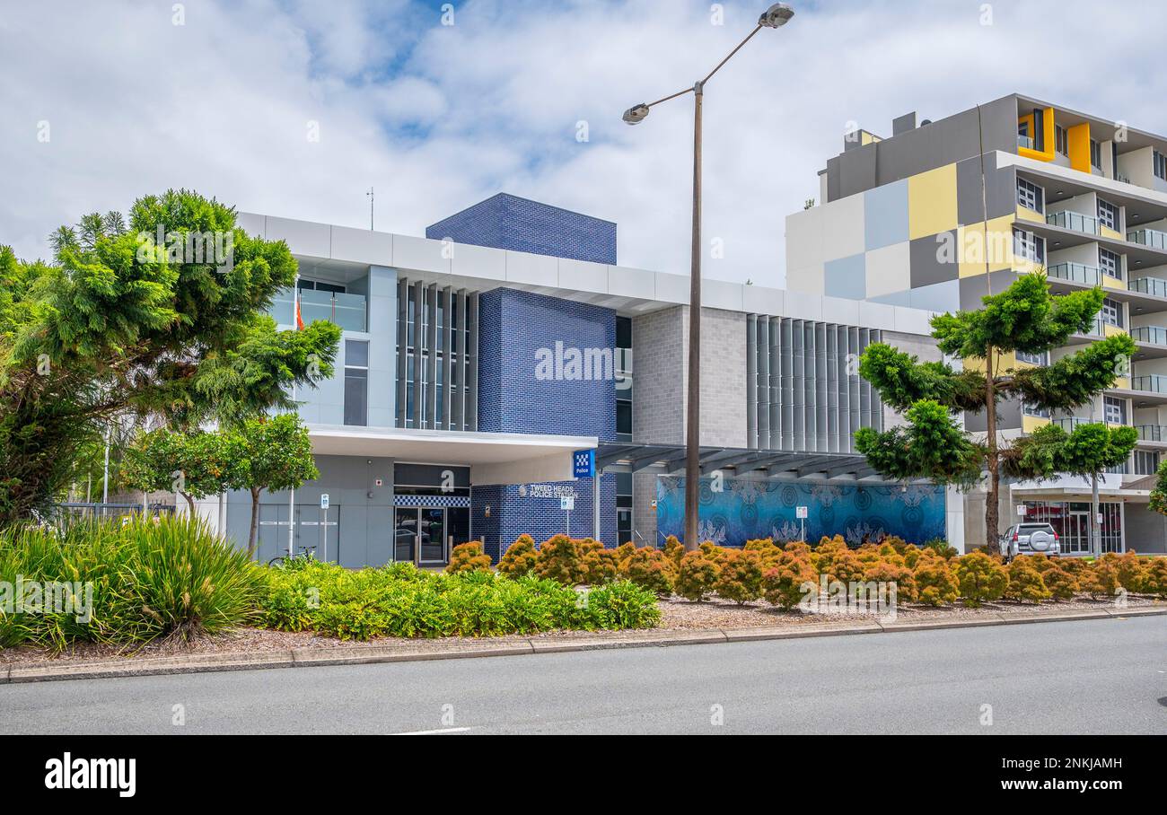 The Tweed Heads Police Station in tweed heads, northern new south wales ...