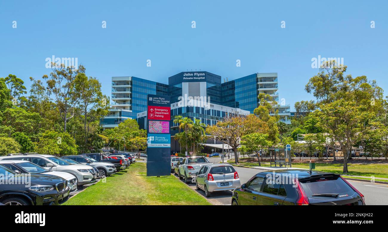 John Flynn Private Hospital at Tugun on the Queensland Gold Coast in ...