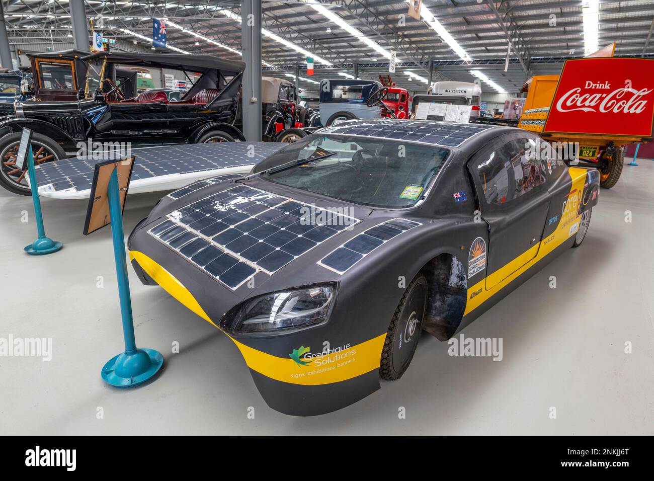 The Sunswift solar powered car, eVe, built by the University of new ...