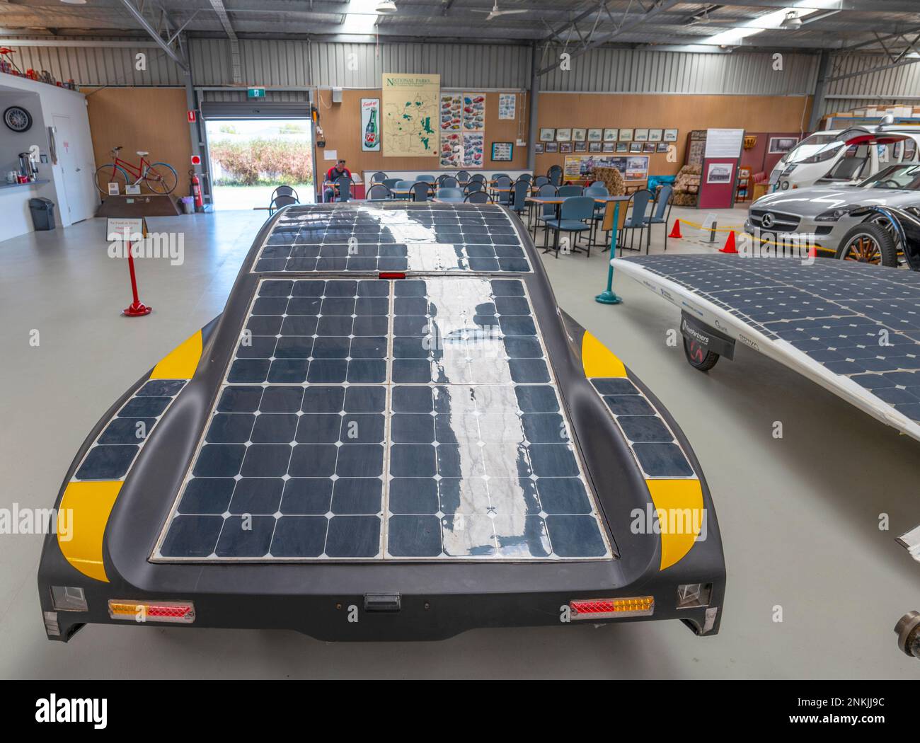 The Sunswift solar powered car, eVe, built by the University of new ...