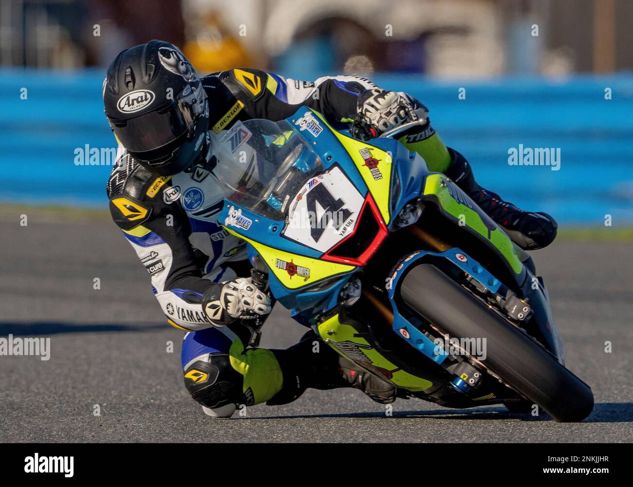 DAYTONA, FL - MARCH 12: Yamaha YZF-R6 - Squid Hunter driver Joshua ...