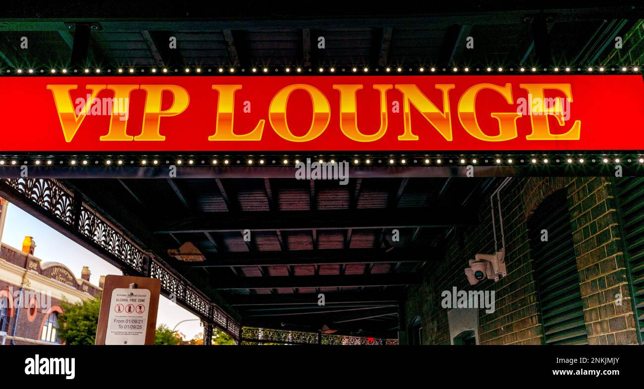 Pokies sign hi-res stock photography and images - Alamy