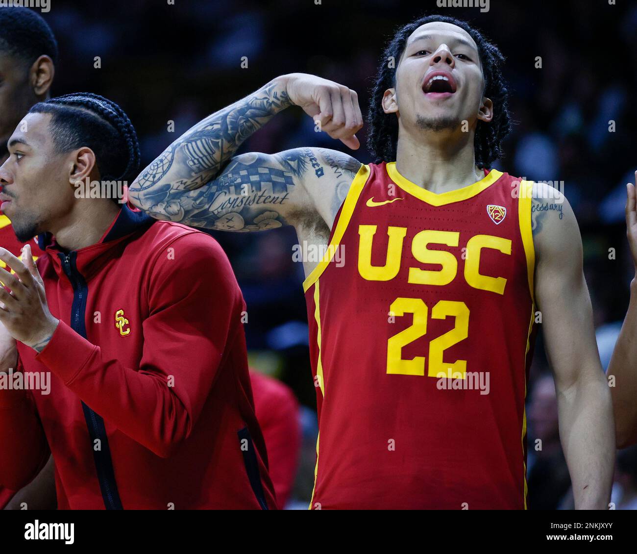 Boulder, CO, USA. 23rd Feb, 2023. USC Trojans guard Tre White (22 ...