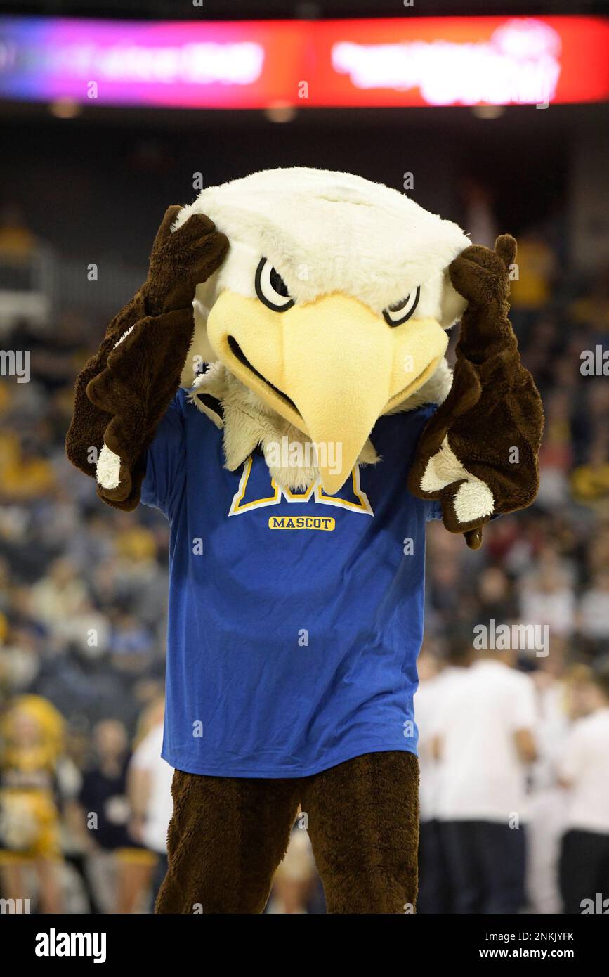 EVANSVILLE, IN - MARCH 05: Beaker mascot Morehead State University ...