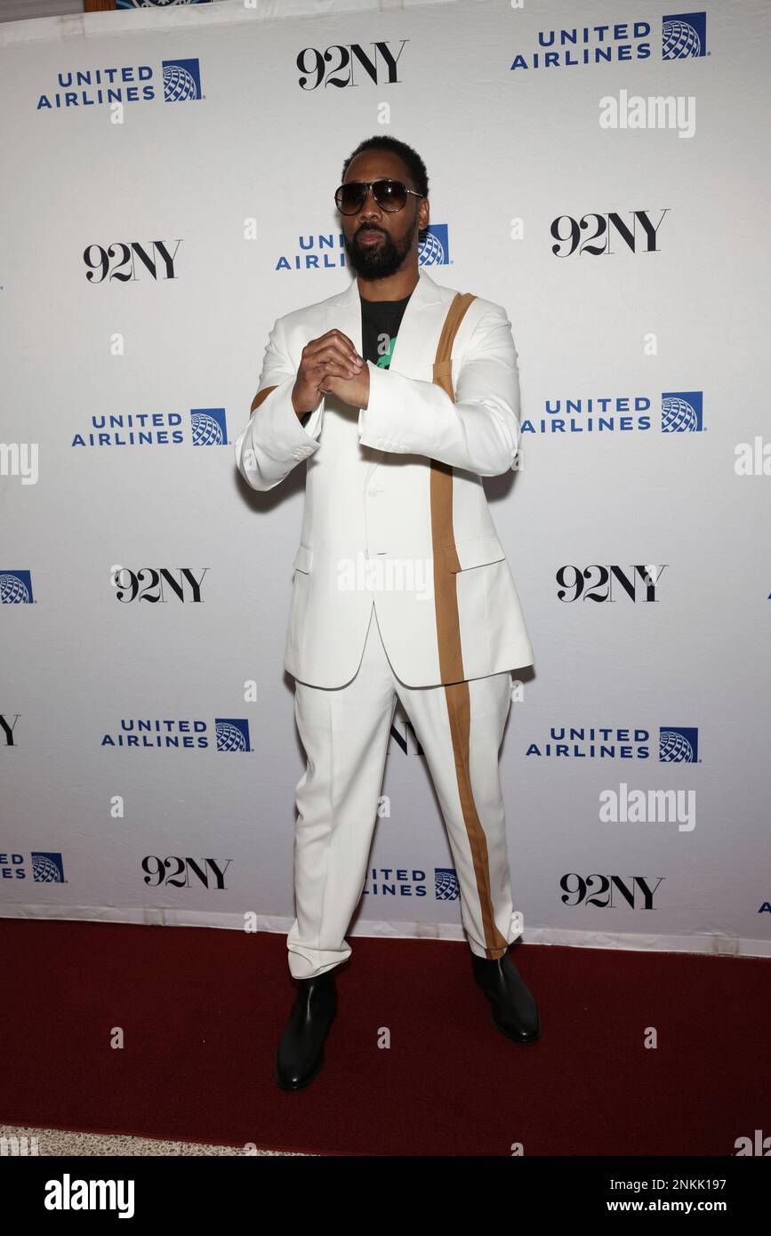 RZA from the Hulu television series "Wu-Tang: An American Saga" poses ...