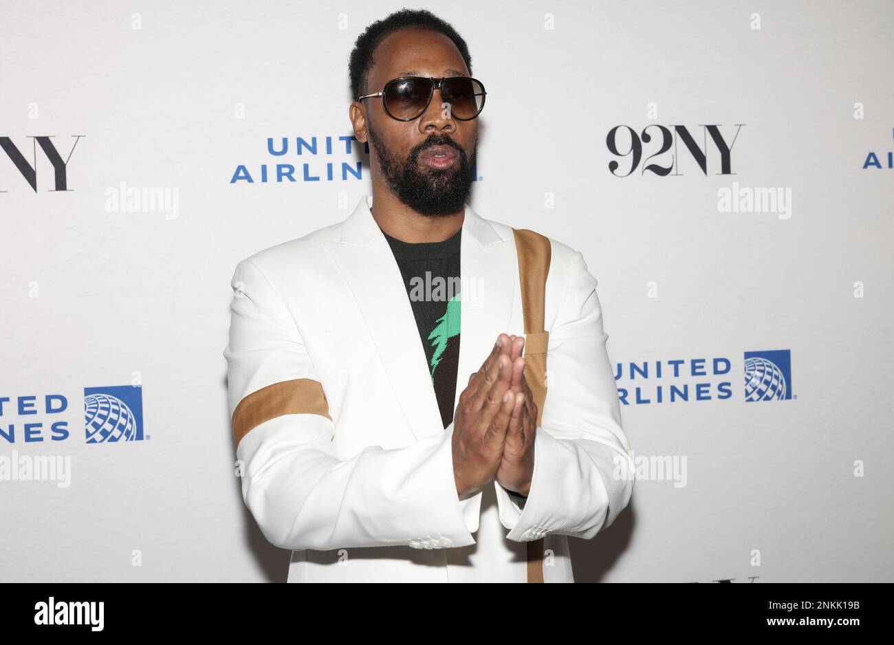 RZA from the Hulu television series "Wu-Tang: An American Saga" poses ...