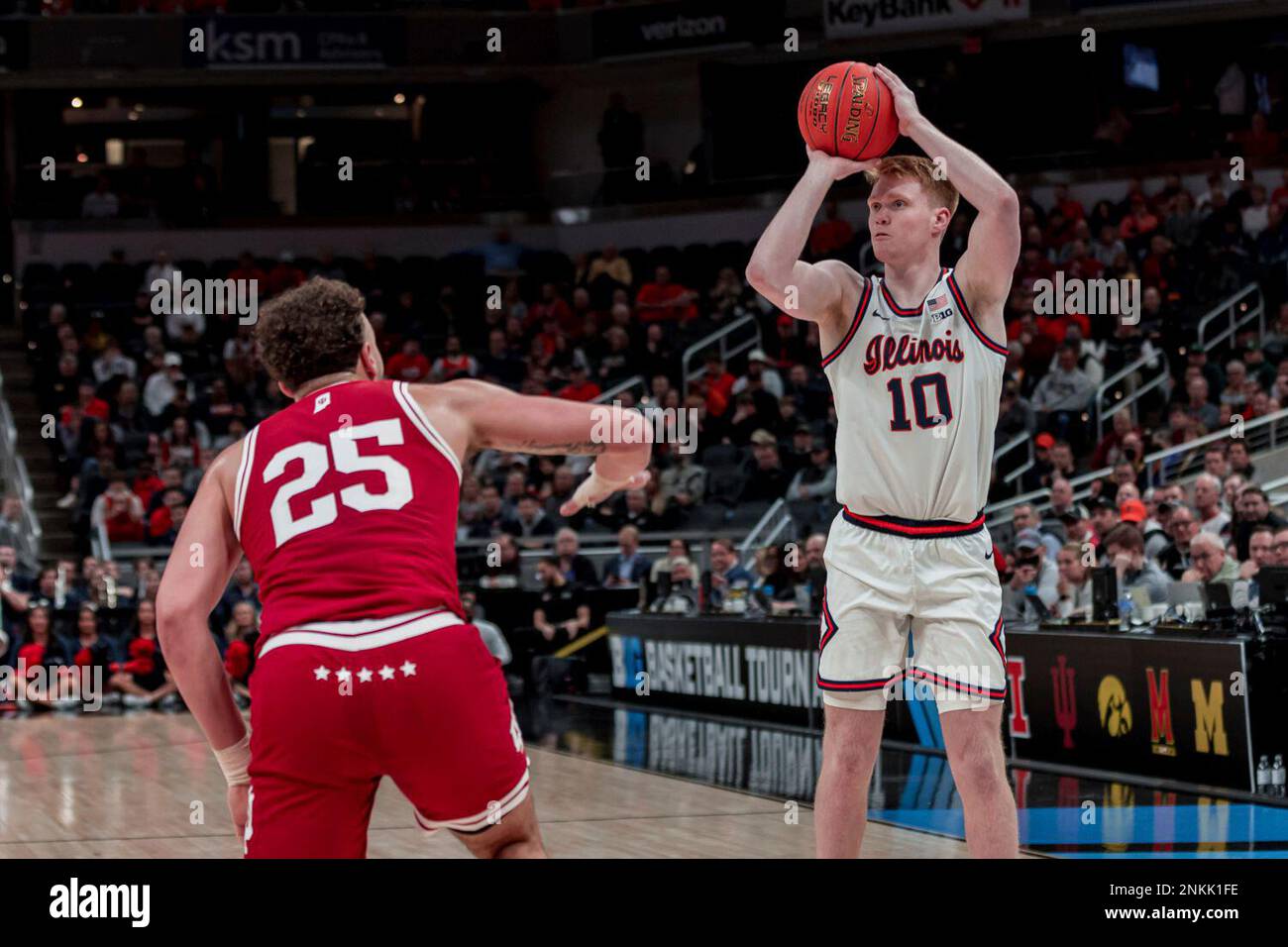 March 11, 2022, Indianapolis, Indiana, U.S: Illinois Fighting Illini ...