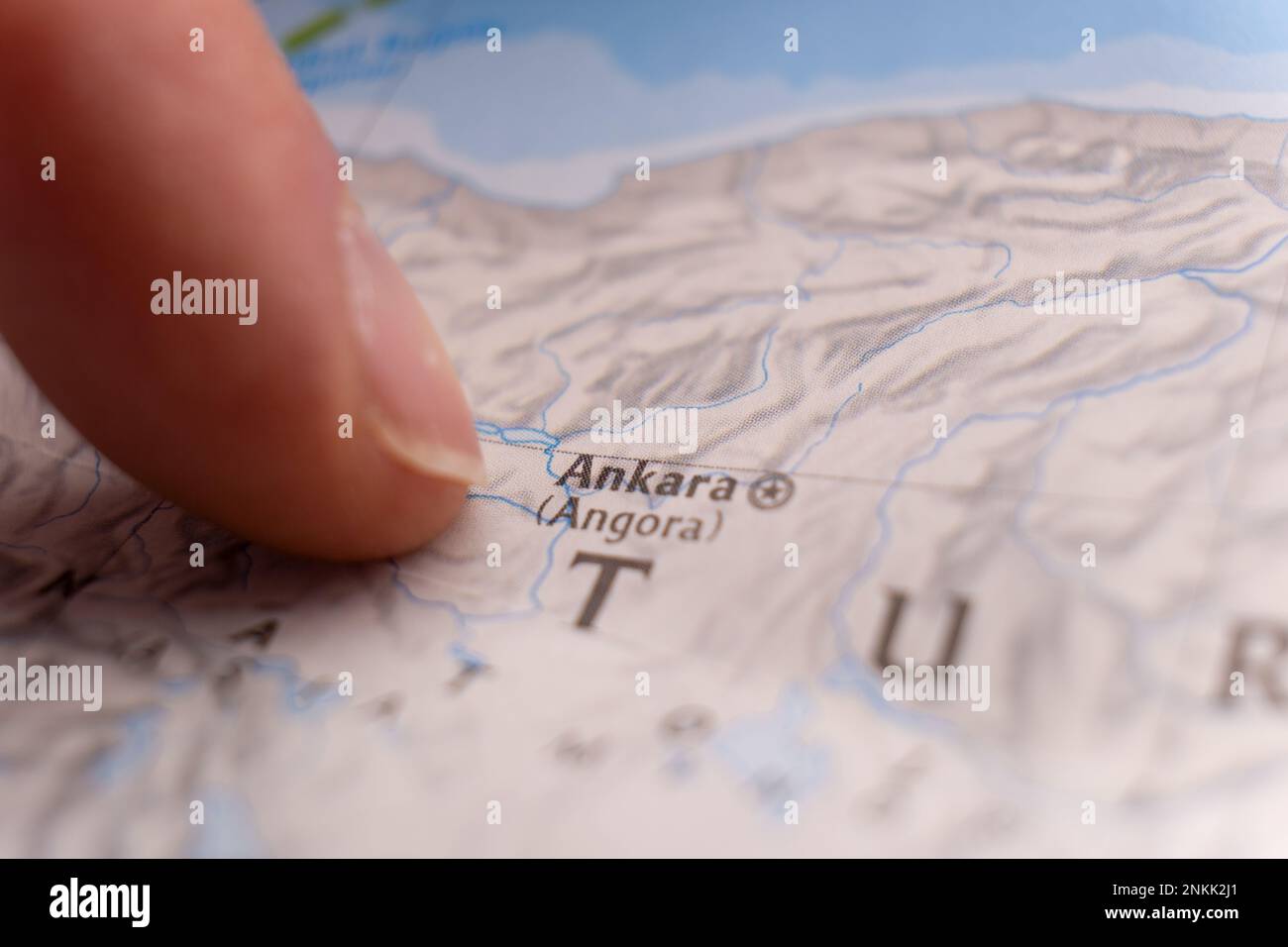 Ankara city map hi-res stock photography and images - Alamy