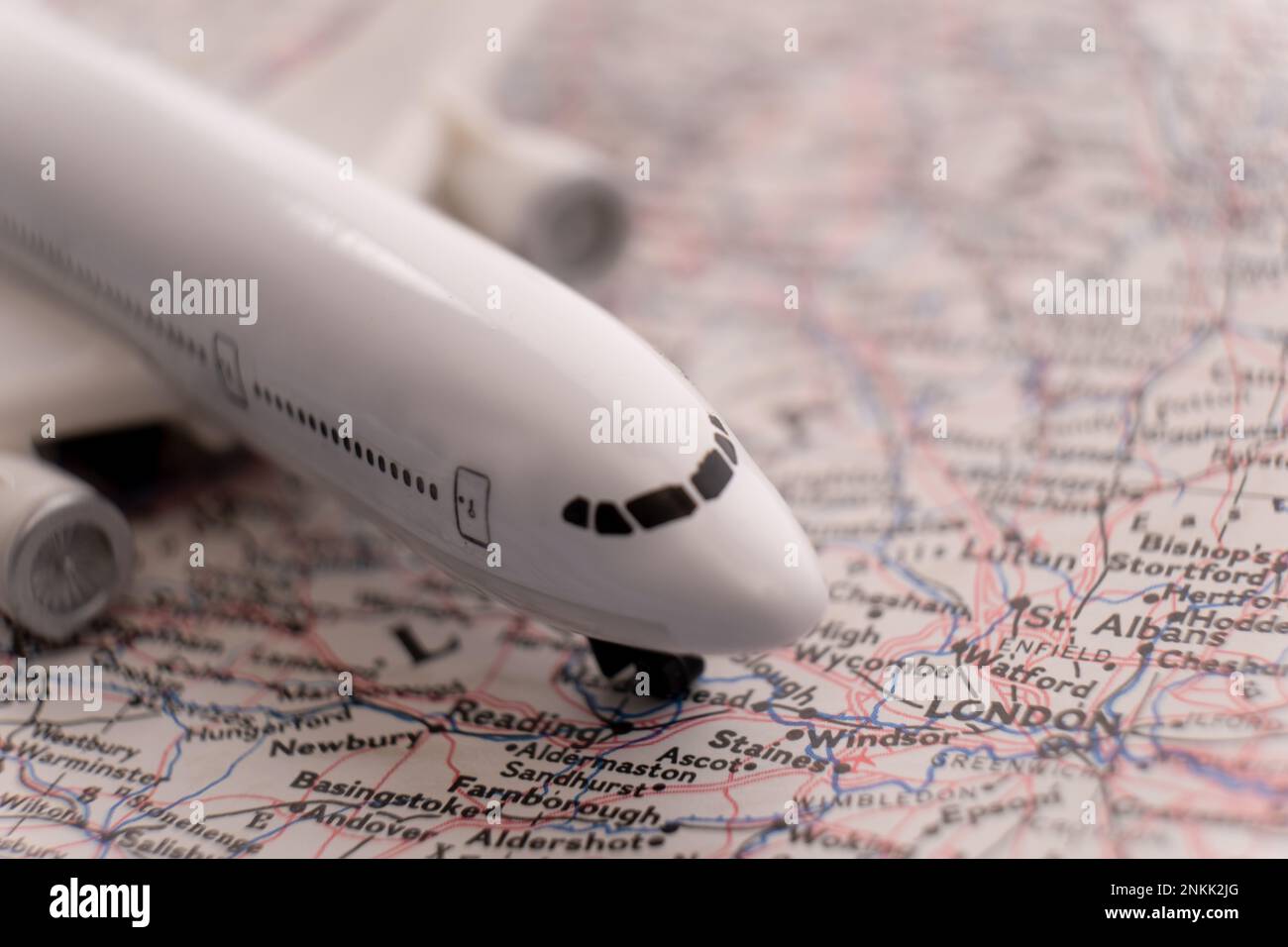 Detailed map of london hi-res stock photography and images - Alamy