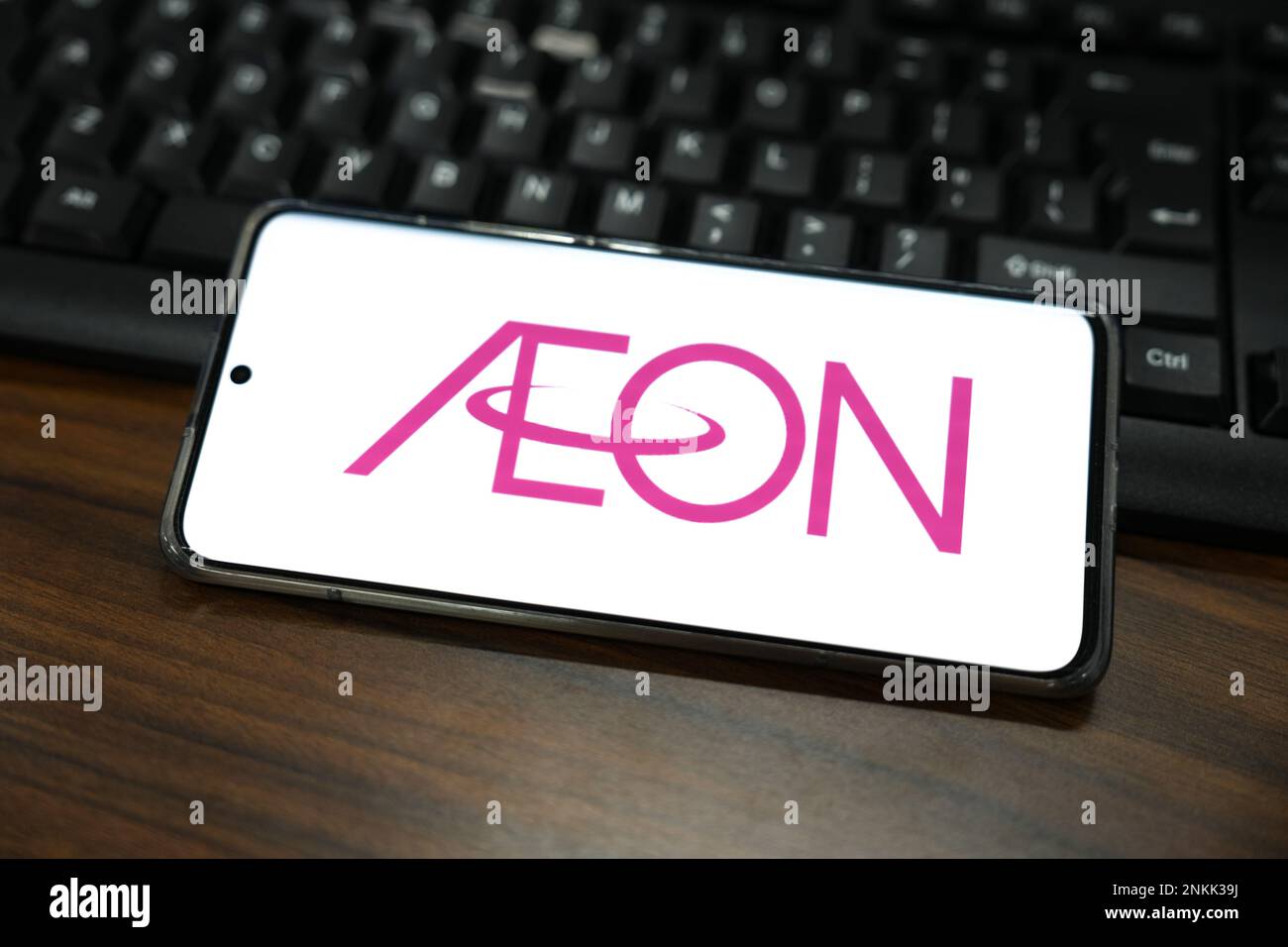 Aeon logo hi-res stock photography and images - Alamy