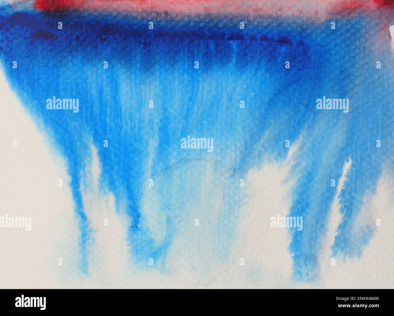 Bright with colorful watercolor stroke and spray on paper , Abstract ...