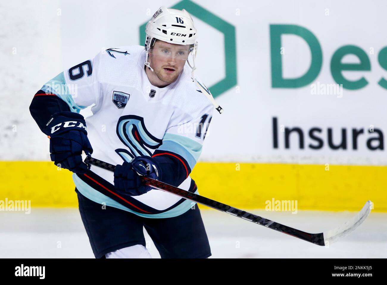 NHL profile photo on Seattle Kraken player Jared McCann at a game ...