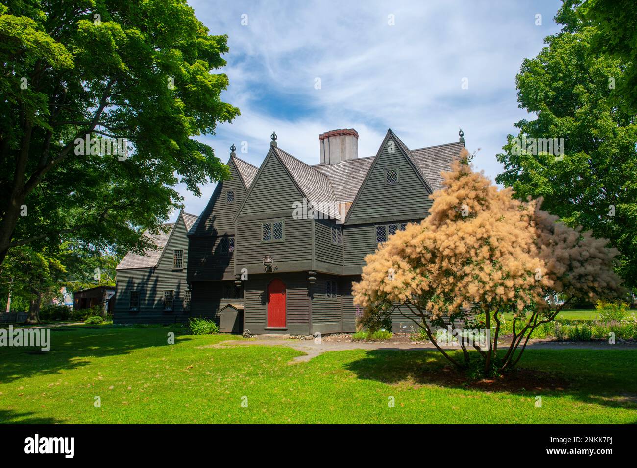 Saugus Iron Works National Historic Site in town of Saugus near Boston ...