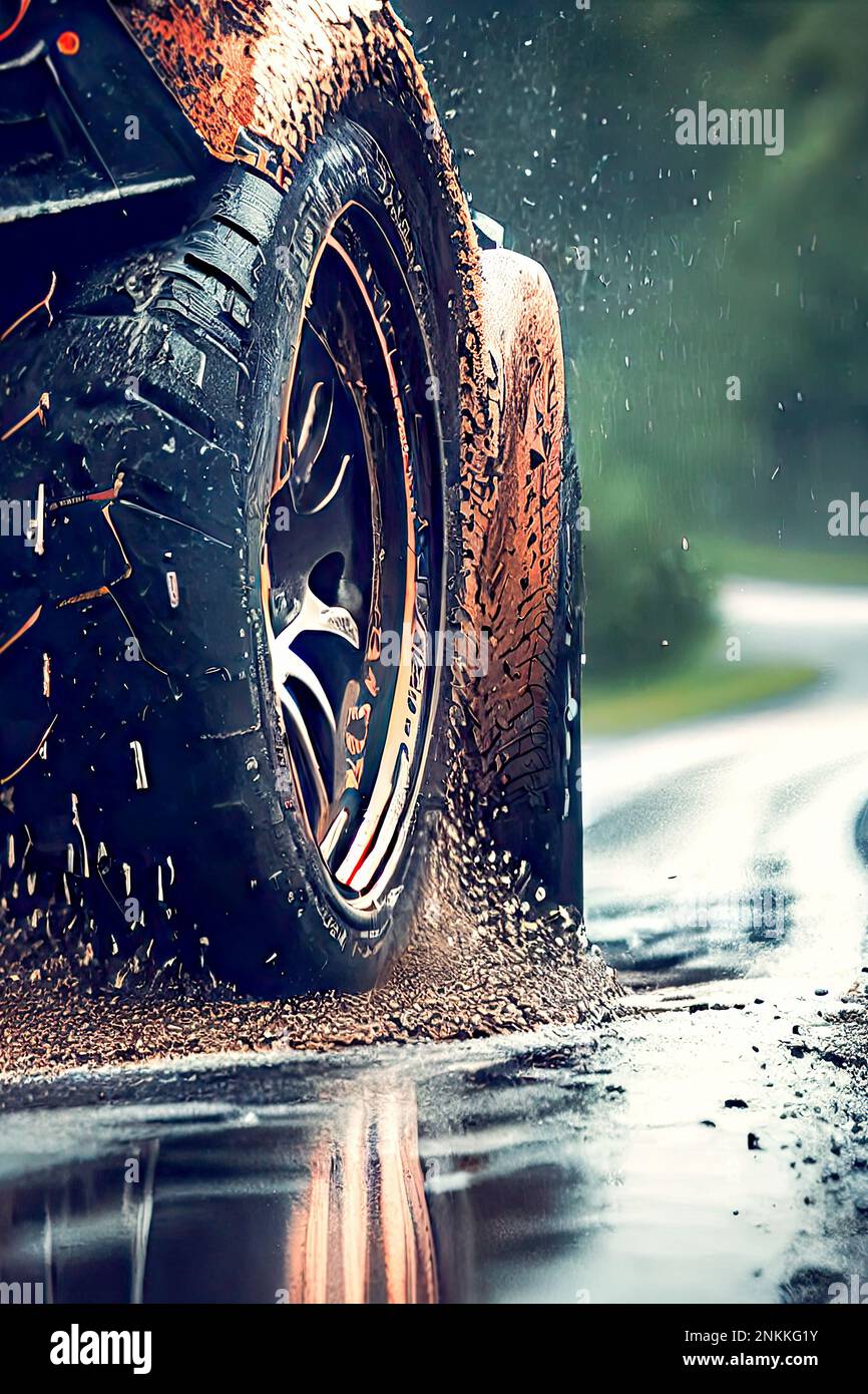 Skid with wheels hi-res stock photography and images - Alamy