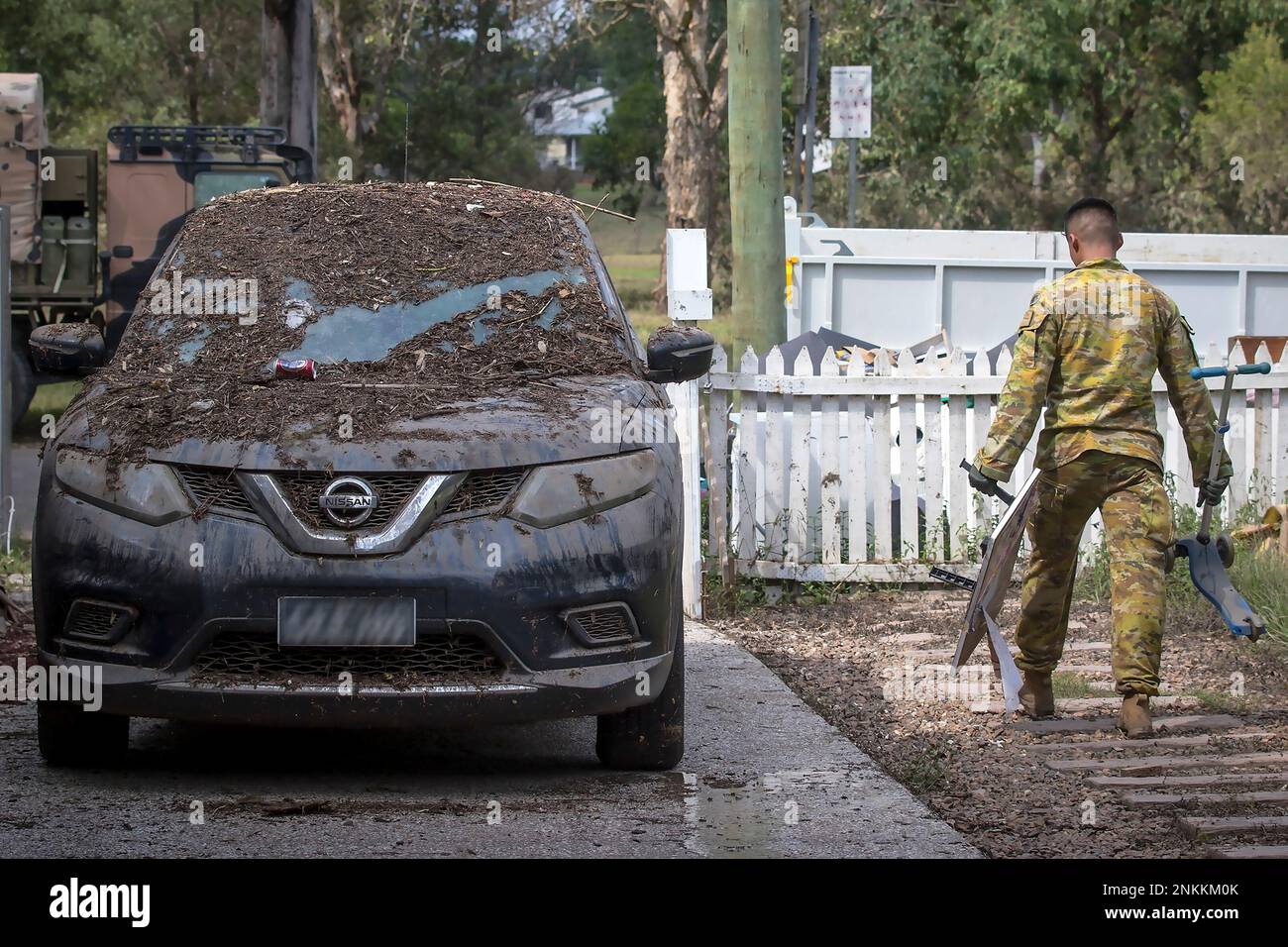 In this photo provided by Australian Department of Defense , an ...
