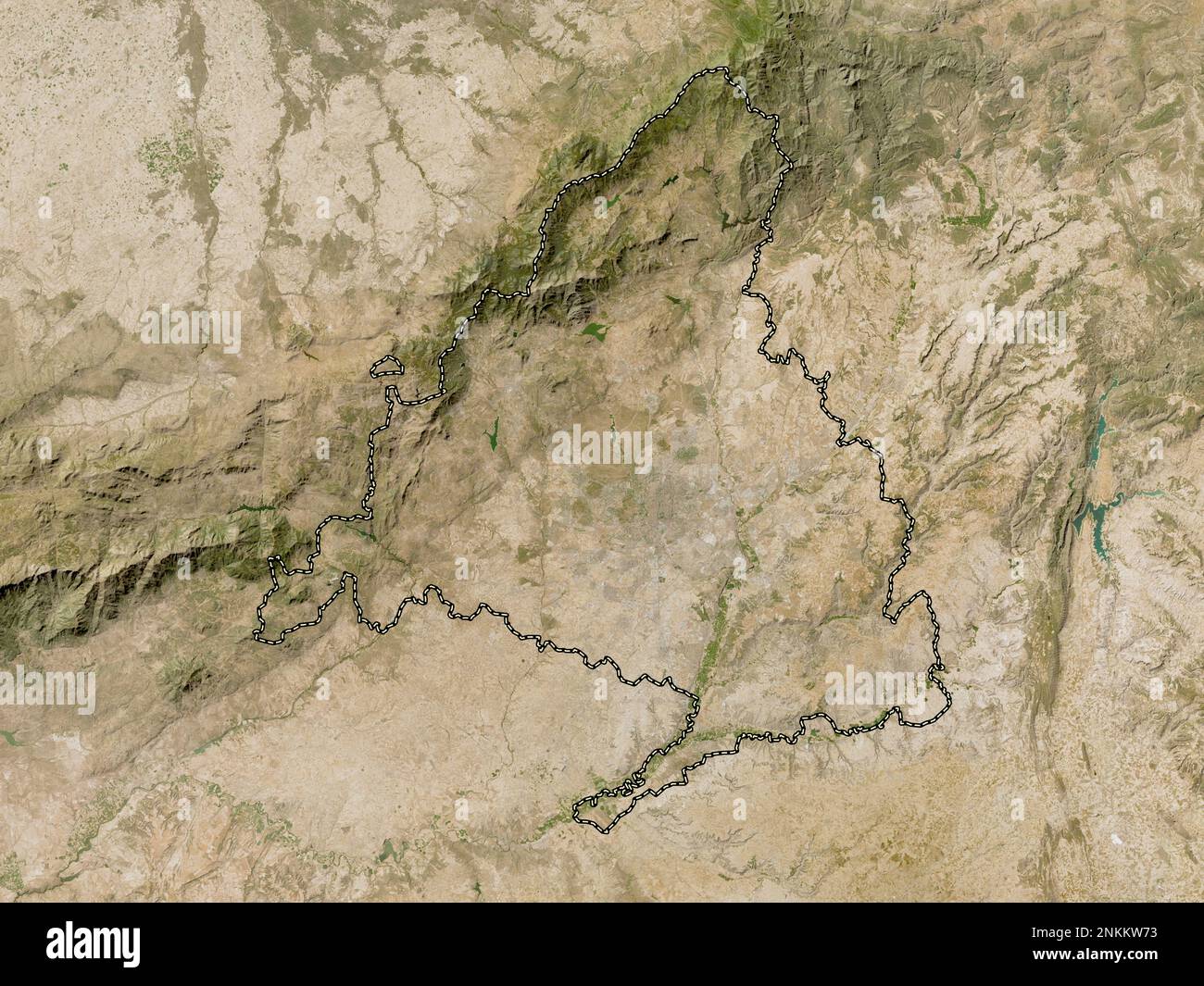 Comunidad de Madrid, autonomous community of Spain. Low resolution ...