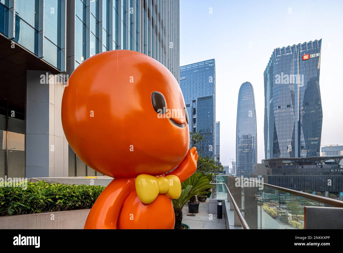 The building of Alibaba South China Headquarters Center in Guangzhou ...