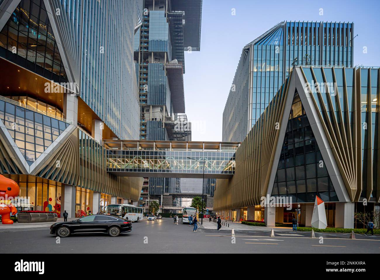 The building of Alibaba South China Headquarters Center in Guangzhou ...