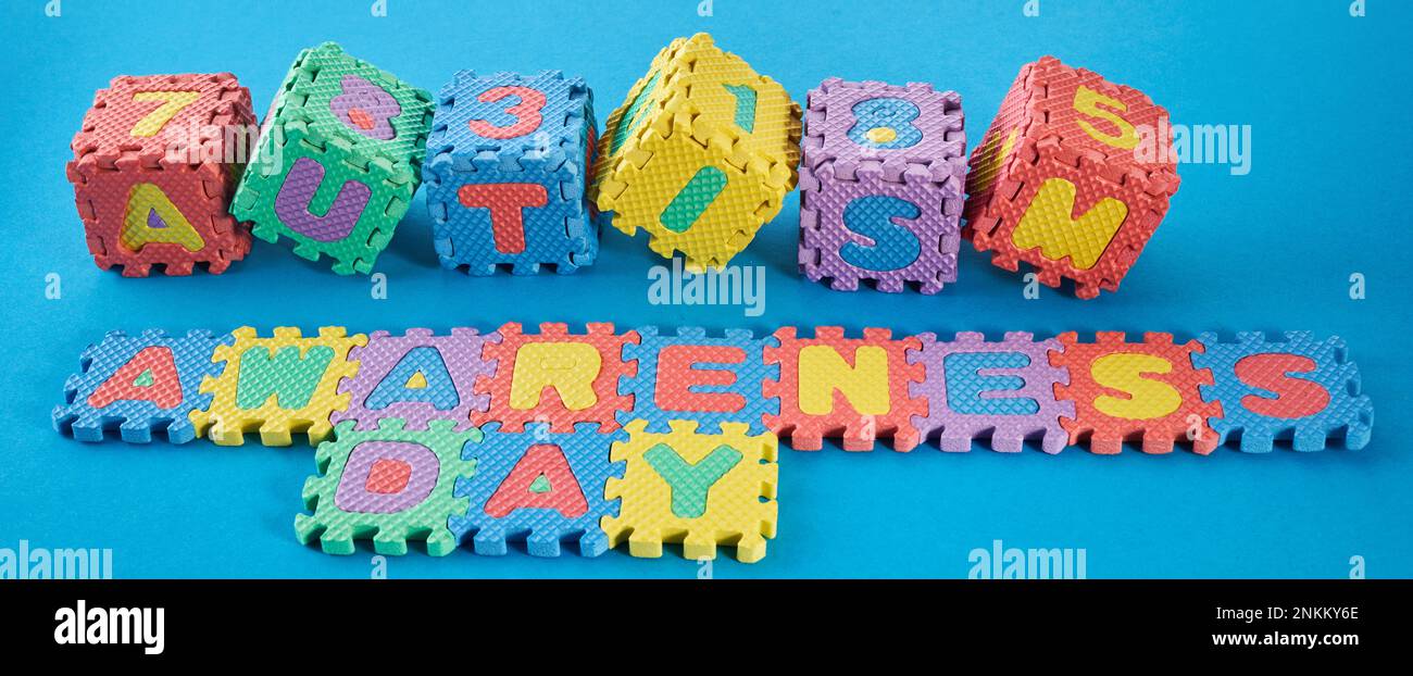 World Autism day background. 2 April world autism awareness day ...