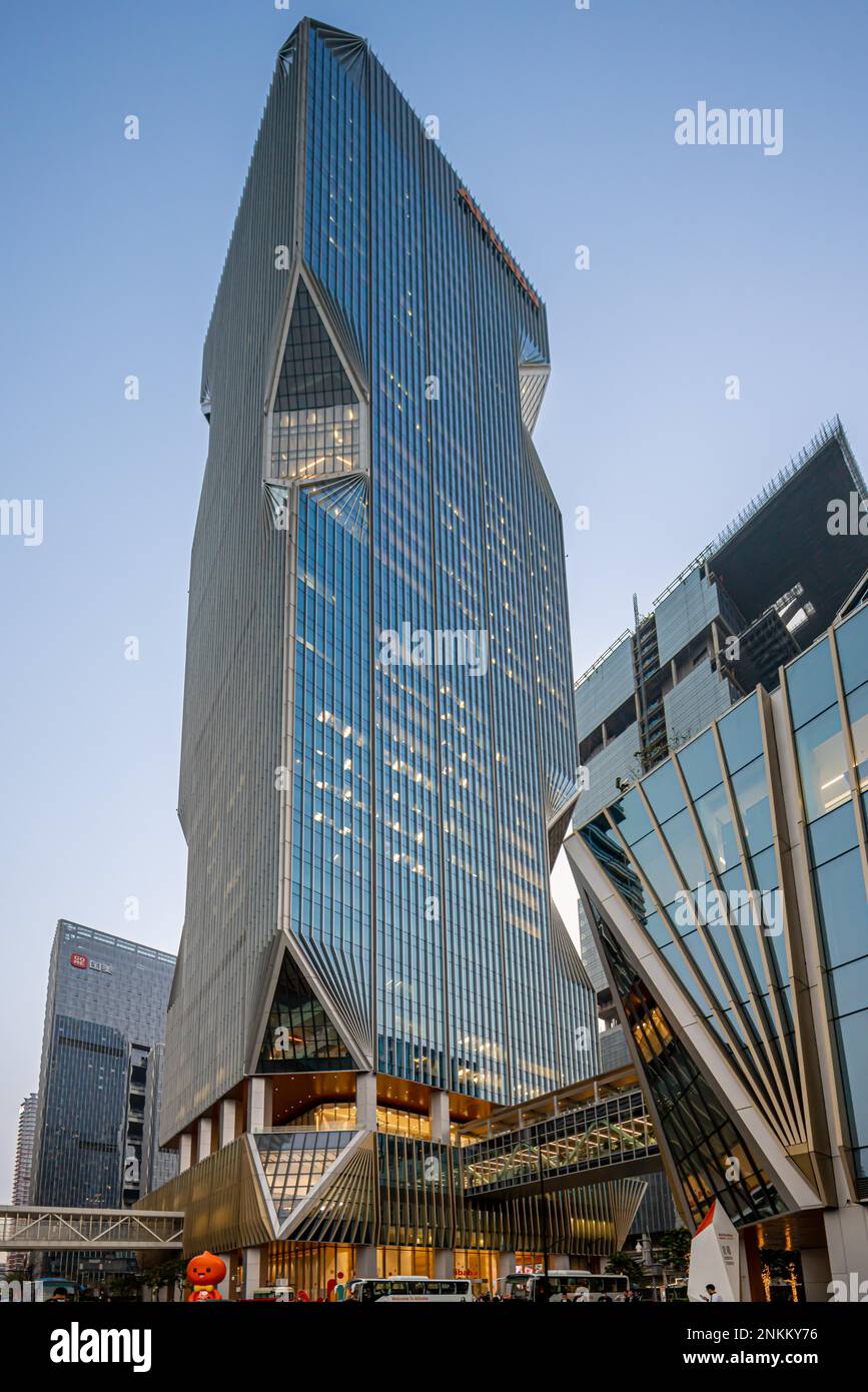 The building of Alibaba South China Headquarters Center in Guangzhou ...