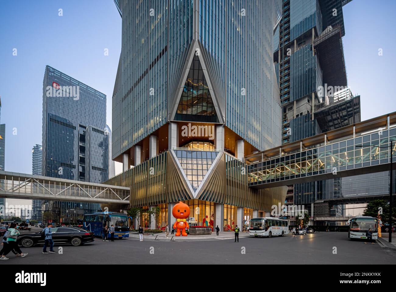 The building of Alibaba South China Headquarters Center in Guangzhou ...
