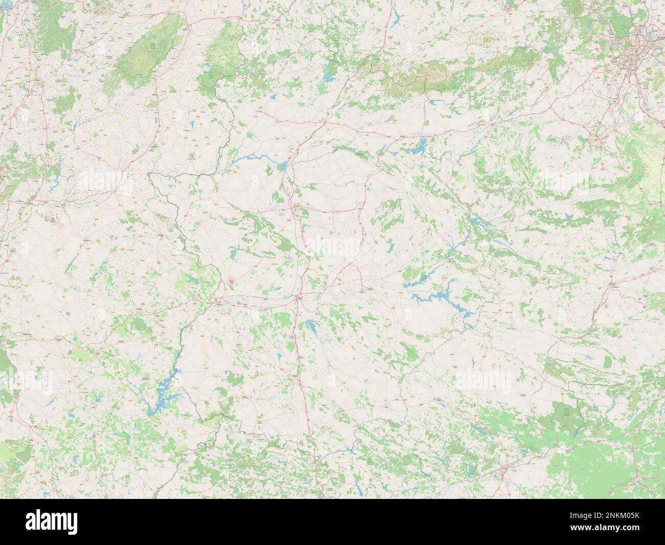 Map of extremadura hi-res stock photography and images - Alamy