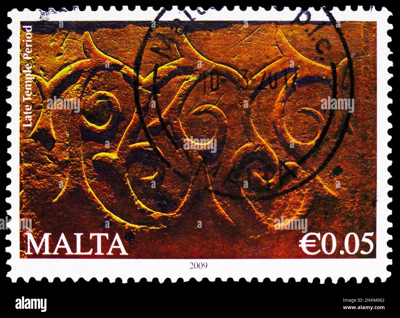 MOSCOW, RUSSIA - FEBRUARY 15, 2023: Postage stamp printed in Malta ...
